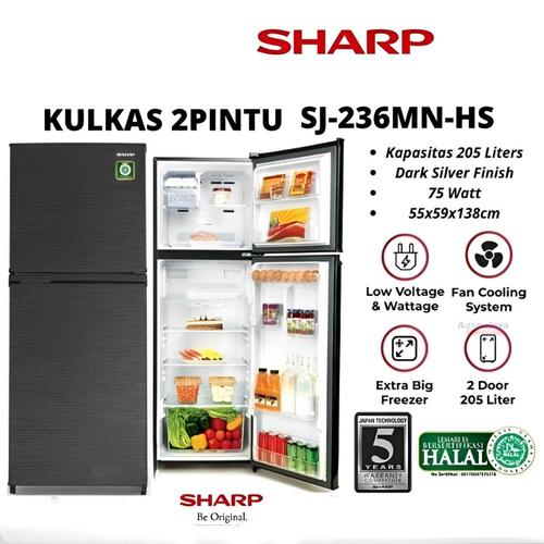 Jual SHARP KULKAS 2 PINTU SJ 236 MNHS - Kab. Bandung ...