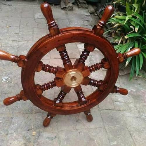 Jual Setir Kapal 85cm - Stir Kapal Kayu Jati - Steering Kemudi Kapal - Jakarta Pusat - Mandiri ...