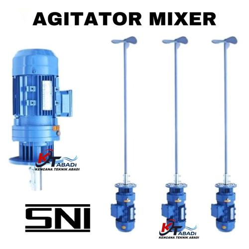 Jual Agitator mixer ss304 1Kw 1,5Hp 2800Rpm Mixer agitator chemical ...