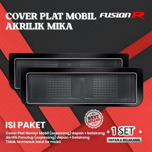 Jual COVER DUDUKAN TEMPAT TATAKAN PLAT MOBIL MIKA AKRILIK FUSION R ...