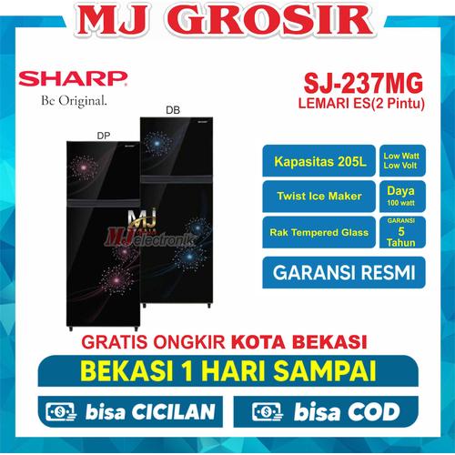 Jual KULKAS SHARP SJ 237 MG LEMARI ES 2 PINTU SJ237MG SJ 237MG - KULKAS ...