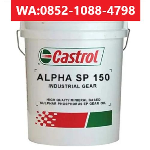 Jual CASTROL ALPHA SP 150 (OLI GEAR ISO VG 150 READY 20Liter/PAIL ...