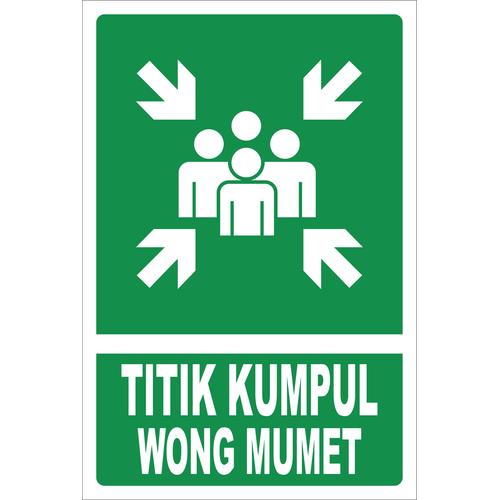 Jual sign in akrilik titik kumpul wong mumet - 20x30 cm - Kab. Tegal ...