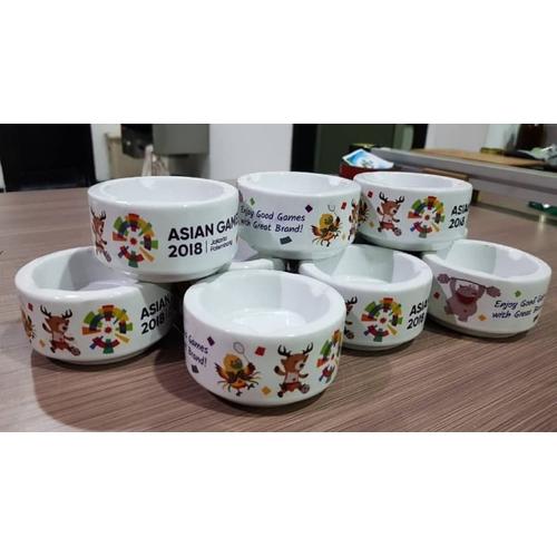 Jual Asbak Custom Printing Bahan Keramik/Asbak Souvenir/Asbak Promosi ...