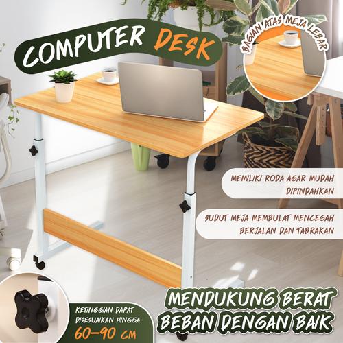 Promo B&G Meja Komputer - Computer Desk model 1812 ( GOLD AND WHITE ...