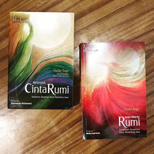 Jual 2 BUKU JALALUDDIN RUMI : MEREGUK CINTA RUMI & BELAJAR HIDUP DARI ...