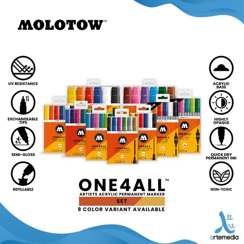Jual Molotow One4All Acrylic Paint Marker Set Spidol Akrilik Warna ...