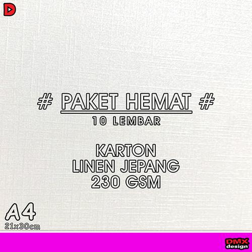 Jual Karton Linen Sertifikat A4 230 gsm - Tekstur Kotak kotak - Jakarta ...