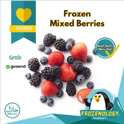 Jual Frozen Fruits Mix Berry IQF | Buah Beri Mix Beku - Mix Berry 500gr - Kota Bekasi ...