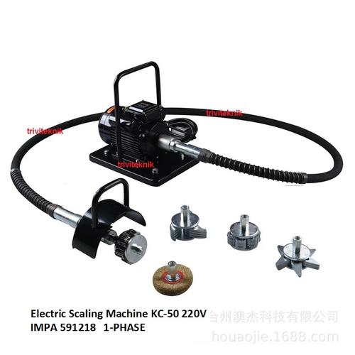 Jual IMPA 591218 electric scaling machine KC-50 220V,pembersih karat ...