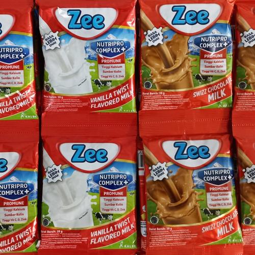 Jual Zee Susu Anak Rasa Vanila dan Cokelat 38g isi 10 pcs NutriPro ...