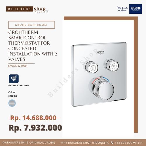 Jual GROHE 29124000 - Grohtherm Smartcontrol Thermostat For Concealed ...