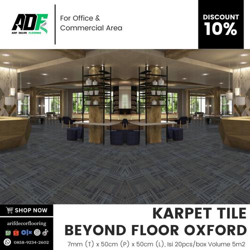 Jual PROMO Karpet Kantor / Hotel TILE BEYOND FLOOR OXFORD 50x50cm Isi 20pcs - Jakarta Timur ...