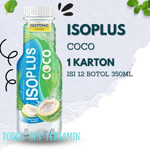 Jual ISOPLUS Coco 1 Karton isi 12 Botol 350ML - Coco - Original ...