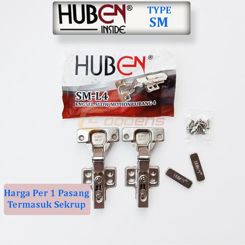 Jual Huben SM Engsel Sendok Slow Motion Engsel Pintu Lemari Soft Close - Jakarta Barat - Goodens ...