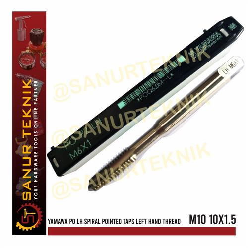 Jual YAMAWA PO LH Spiral Pointed Taps Left Hand Thread Tap Kiri M10 10x1.5 - Kota Surabaya ...