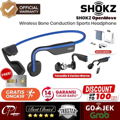 Promo Shokz OpenMove Wireless Bone Conduction Open-Ear Headphones Open ...