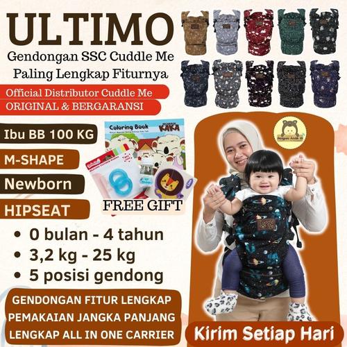 Jual Cuddle Me Ultimo Carrier Gendongan CuddleMe Ergonomis - mother ...