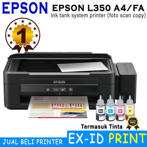 Jual Printer epson l350 printer color All-In-One foto Copy Color ...