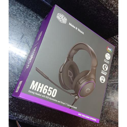 Jual Cooler Master MH650 Headset Gaming USB RGB 7.1 Surround MH 650 PS ...