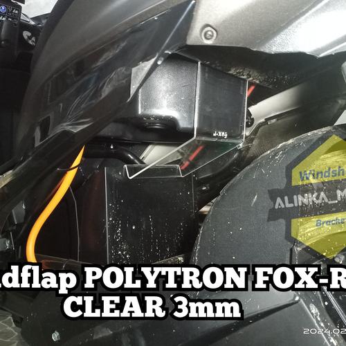 Jual Mudflap POLYTRON FOX R Penahan Lumpur Baterai - Hitam - Kab ...