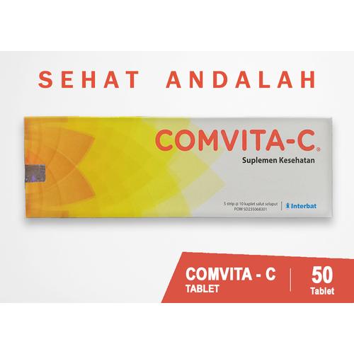 Jual COMVITA - C (1 BOX / 50 TABLET) VITAMIN DAYA TAHAN TUBUH - Jakarta ...