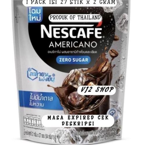 Jual Code Nescafe Americano Zero Sugar Kopi Hitam Tanpa Gula Ready ...