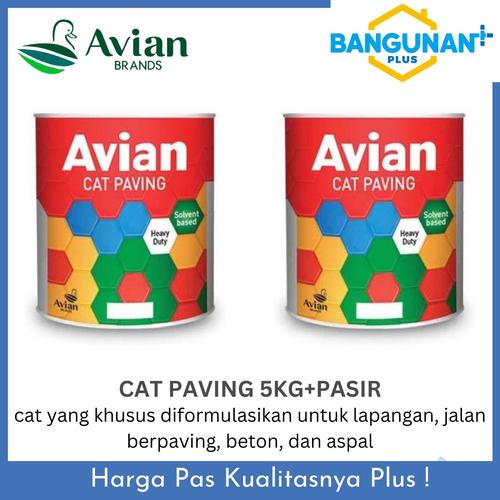 Jual CAT PAVING BLOK JALAN AVIAN 5KG+PASIR - Putih - Kab. Karawang ...