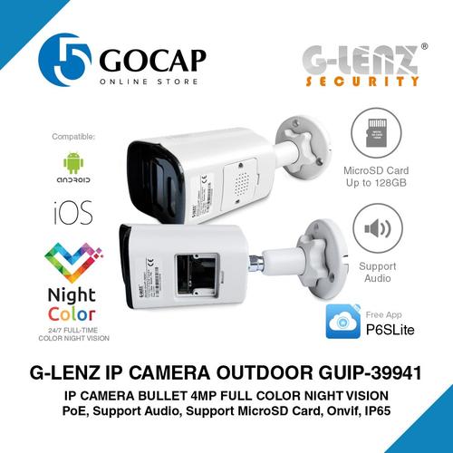 Promo GLENZ CCTV IP CAM 4 MP + Slot Micro SD GUIP-39940/41 - GUIP-39941 ...