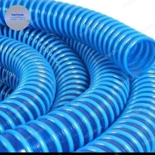 Jual selang spiral hisap biru ukuran 4 inch selang hisap buang premium ...