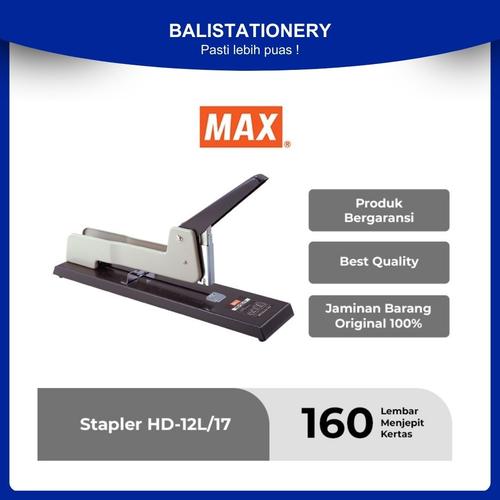 Promo Stapler Besar Max HD 12L/17 Heavy Duty Cicil 0% 3x - Kota ...