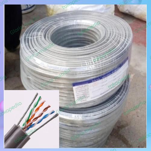 Jual Cable UTP Cat6 Rj45 Lift Elevator 200 Meter/ Kabel LAN UTP Cat6 ...