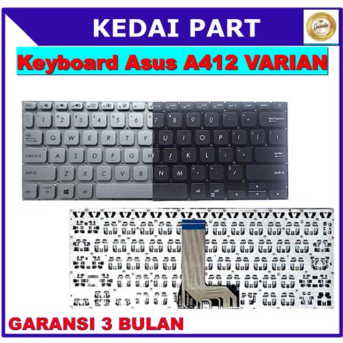 Jual Keyboard Asus Vivobook 14 X412 A412ua A412UB A412UF F412 A412 X412D - Grey - Kab. Bogor ...