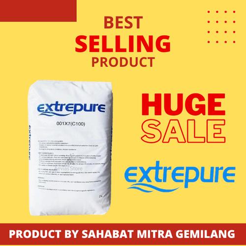 Jual RESIN EXTREPURE C100 RESIN SOFTENER KATION / CATION - Jakarta ...