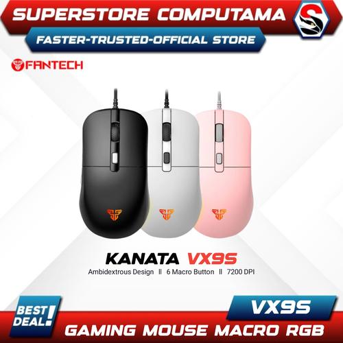 Promo Fantech Kanata VX9 / VX9S RGB Gaming Mouse - VX9 BLACK - Jakarta Pusat - SuperStore ...