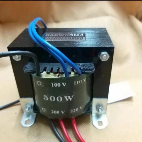 Jual trafo step up down trafo open 500W 220V / 110V - Jakarta Pusat ...