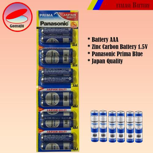 Promo Panasonic Baterai AAA Prima Blue Battery A3 Japan Quality 1.5V ...