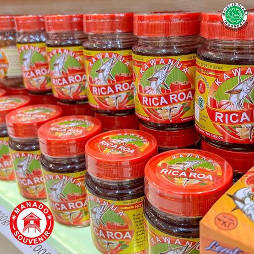 Jual RICA ROA ASLI 200gr KAWANUA KHAS MANADO | SAMBAL IKAN ROA MINAHASA ...
