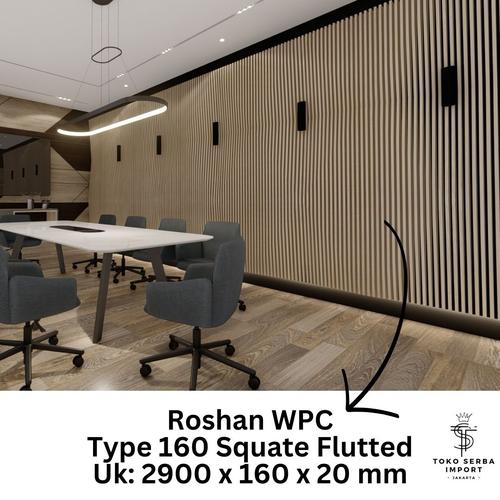 Jual Roshan Wall Panel WPC Type 160 Squate Flutted 290cm - Versailes ...