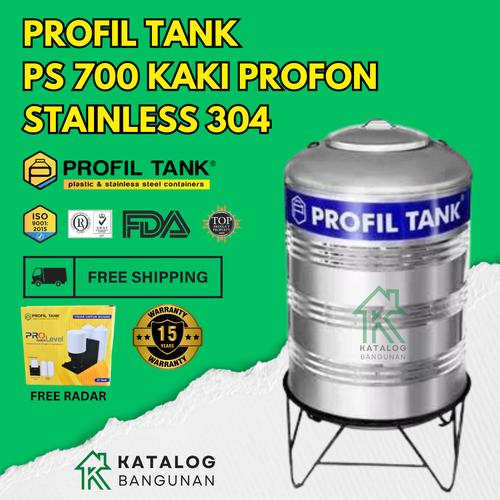 Jual Profil Tank Stainless PS 700 + Kaki - Toren Air Tangki Air Profil ...