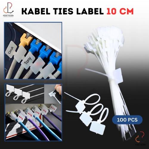 Jual Kabel Tis Tie Ties Cable Name Tag Tali Panel Listrik 10cm Truck ...