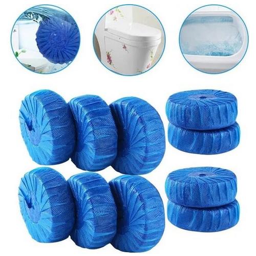 Promo Tablet Biru Pembersih Kloset Tablet Penyegar Closet Toilet WC ...