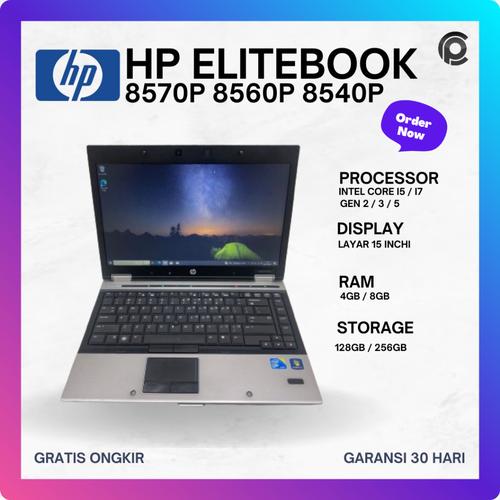 Jual HP Elitebook 8570P 8560P 8540P Laptop Bekas Terawat Seken ...