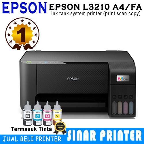 Promo printer epson ecotank l3210 Epson l3210 siap pakai all in one ...