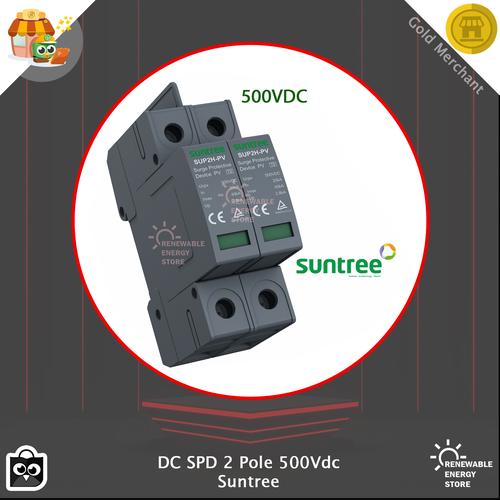 Jual DC SPD 2POLE 2P Arester DC - Surge Protective Device DC Anti Petir ...