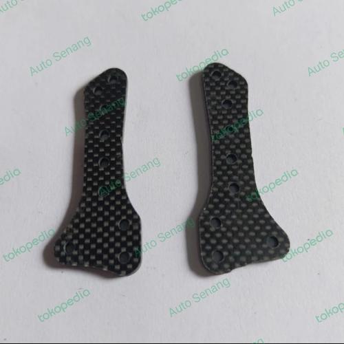Jual Rep carbon membran polos side damper plate AR chassis 94970 Tamiya ...