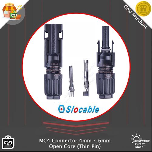 Jual MC4 Connector - MC4 - Solar PV connector MC4 - 6mm Open Core ...