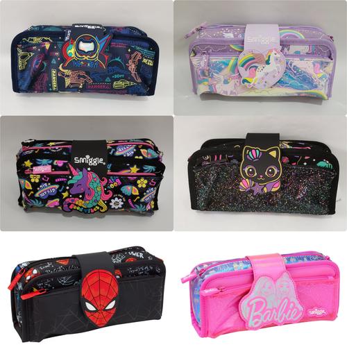 Jual KOTAK PENSIL PENCIL CASE SMIGGLE SEQUIN / THREEFOLD / KAIN - CAT ...