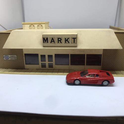 Jual 1/87 Minimarket supermarket diorama ho scale faller kibri vollmer ...