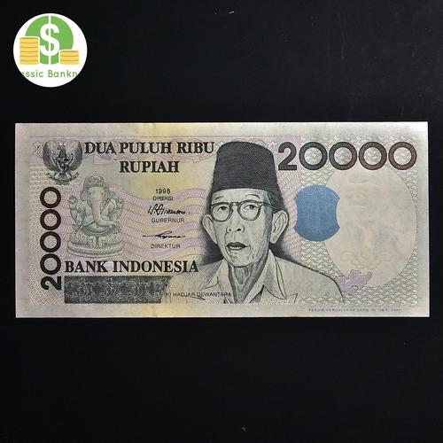 Jual Uang Kuno 20000 Rupiah Ki Hajar Dewantara th 1998 - UNC Seri Biasa ...